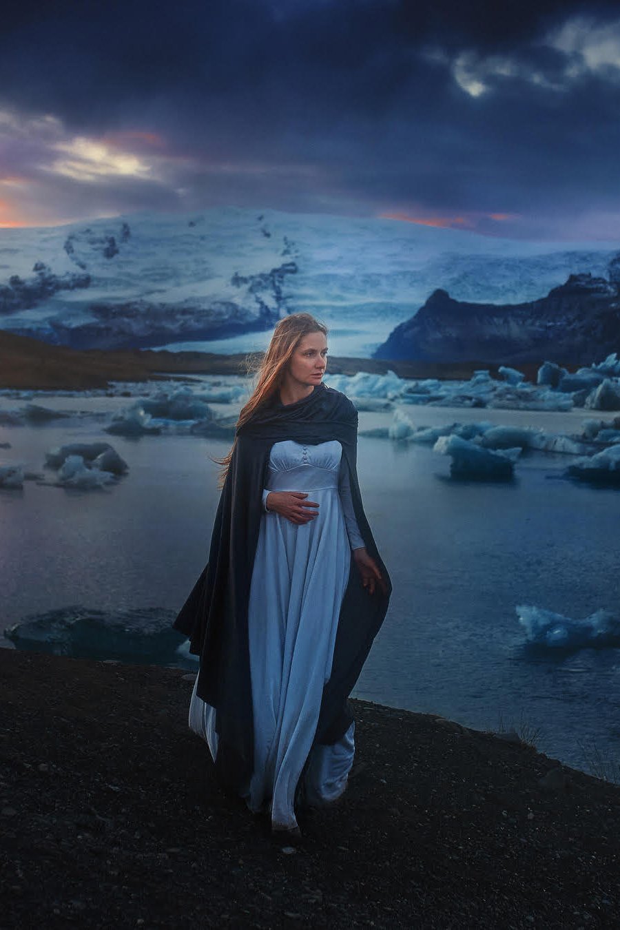 Cape Hoodie ~ long in front, shorter in back | Earthy clothing inspired ...