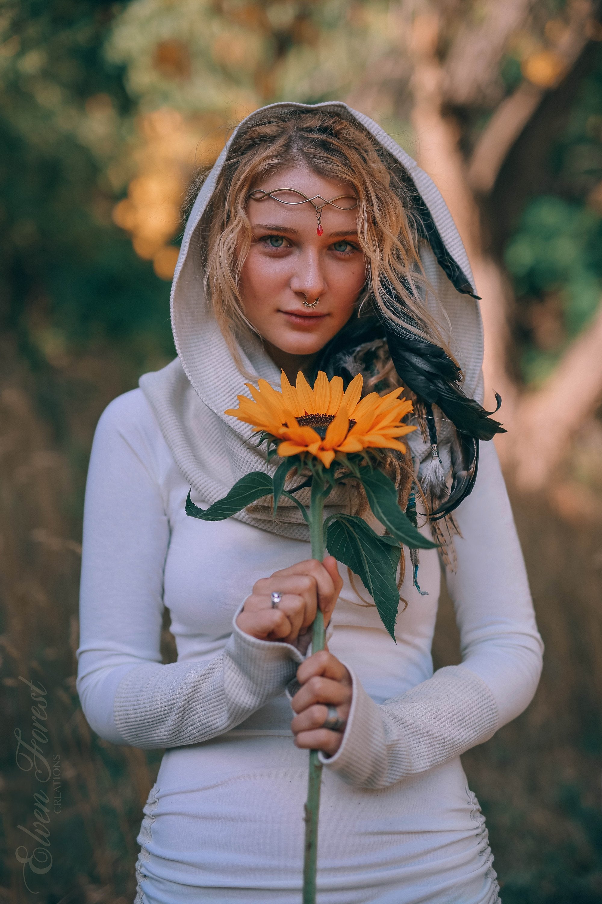 Thermal Pieced Winter Hoodie Dress | Earthy clothing inspired by ...