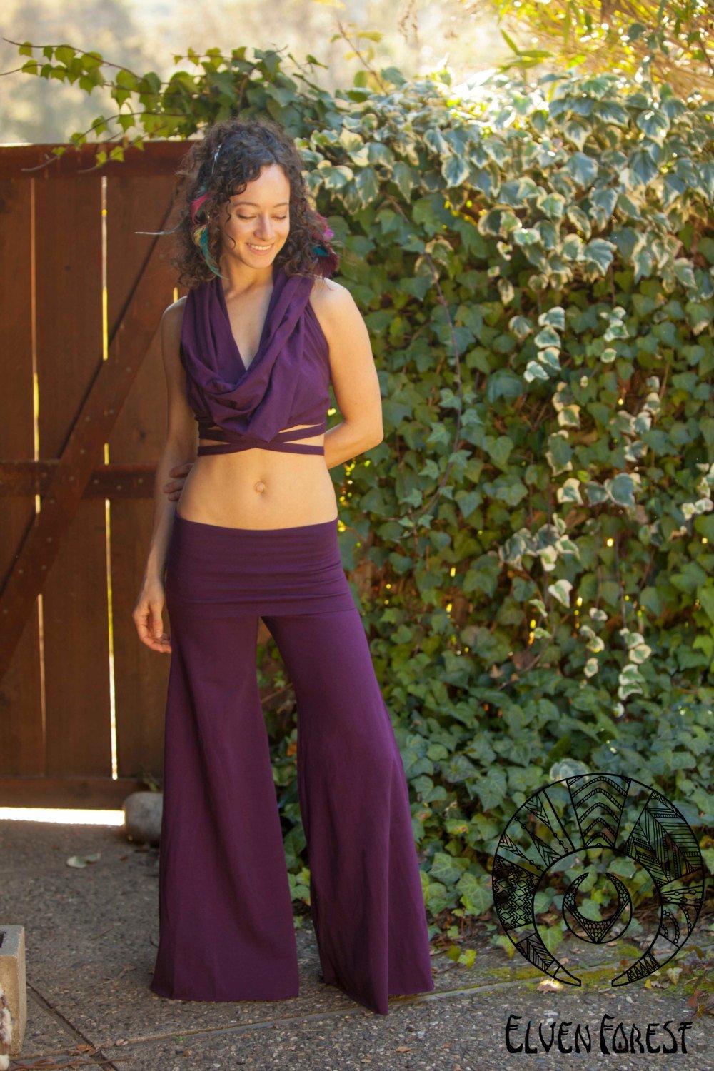 Cowl hood Crop Top | Earthy clothing inspired by fairytale and ...